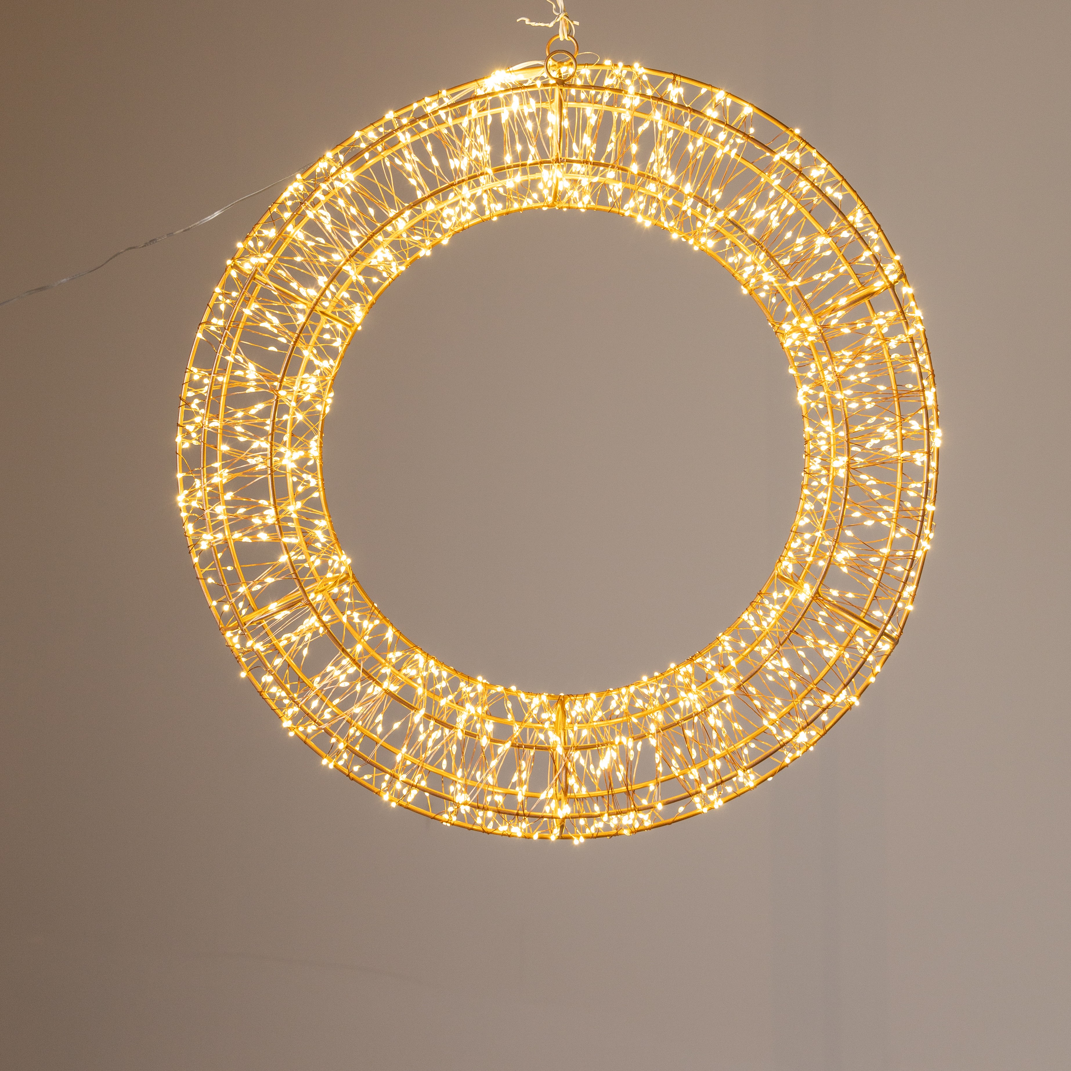 ΦΩΤΙΖΟΜΕΝΟ ΣΤΕΦΑΝΙ 50cm, 900 MINI LED, 24V METAΣΧΗΜΑΤΙΣΤΗ ...